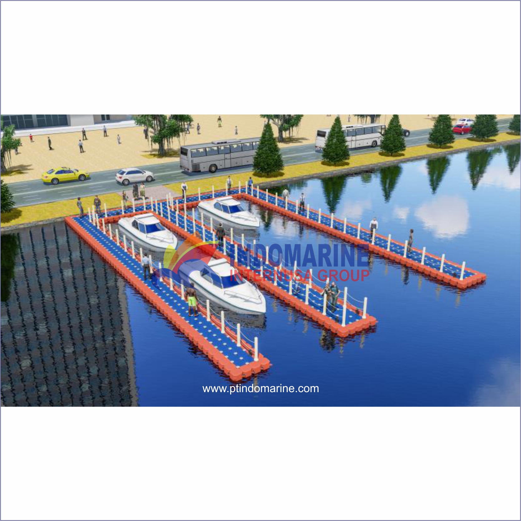 Dermaga Apung HDPE - TOKO INDOMARINE INTERNUSA, Jual Cool Box, Box ...